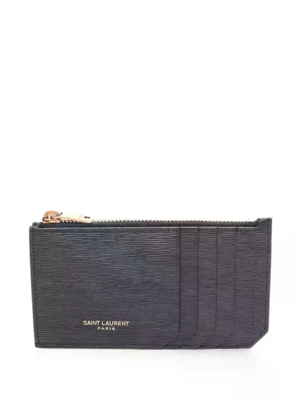 Saint Laurent 2020s Fragment Zip Pouch Coin Purse
