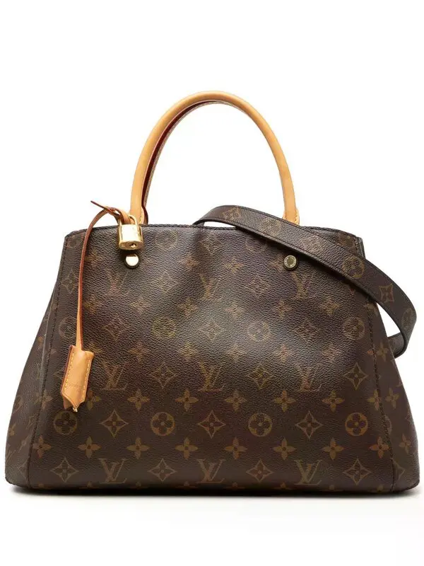 LOUIS VUITTON 2016 Monogram Montaigne Mm Satchel