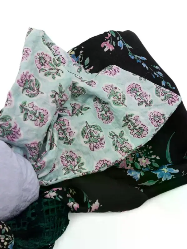 CA4LA Floral Print Mesh Headband