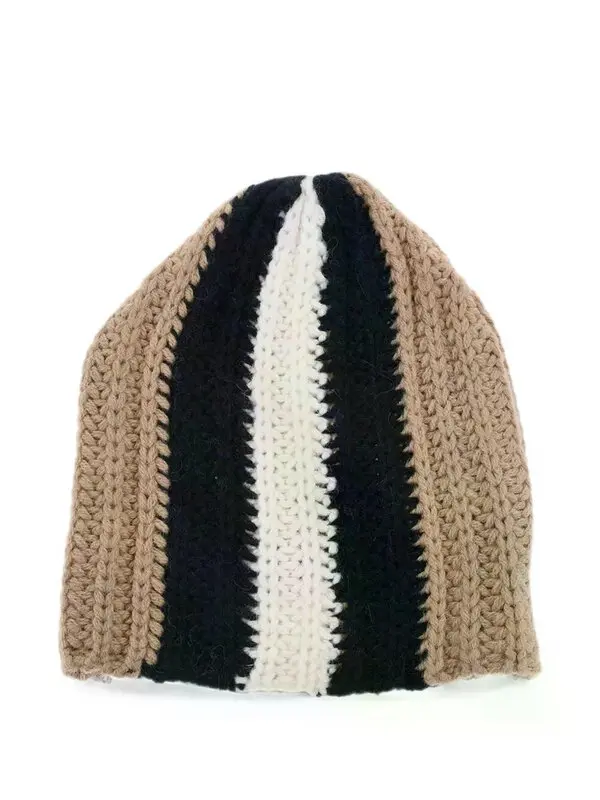 Dsquared2 Striped-pattern Beanie Hat