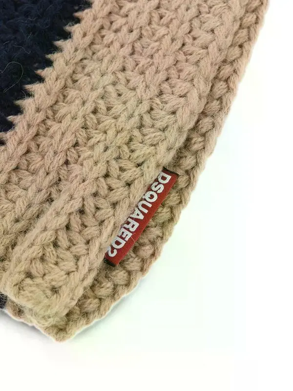Dsquared2 Striped-pattern Beanie Hat