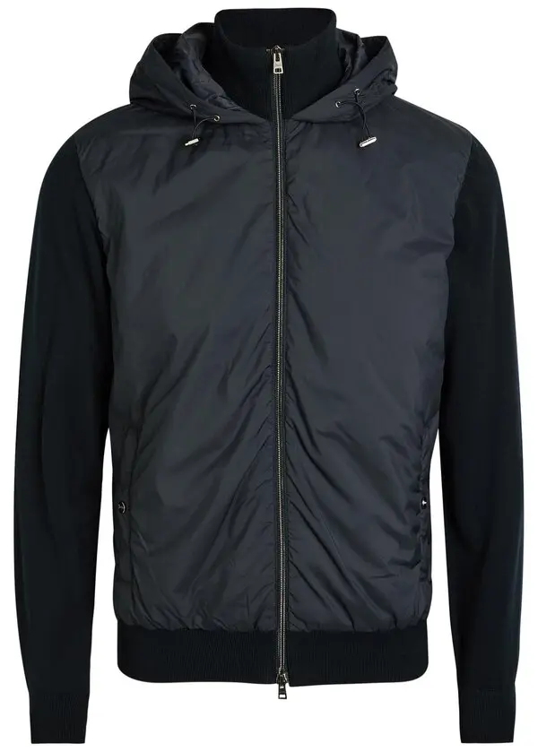 Herno Quilted Hooded Cotton Jacket