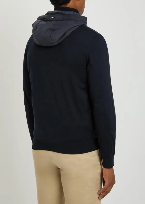 Herno Quilted Hooded Cotton Jacket