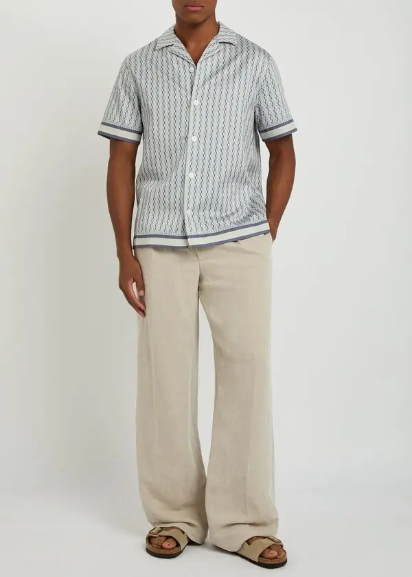 CHE Galliano Printed Woven Shirt