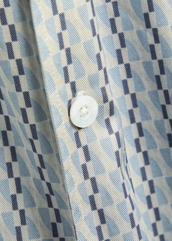 CHE Galliano Printed Woven Shirt