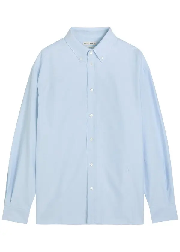JW Anderson Logo-embroidered Cotton Shirt