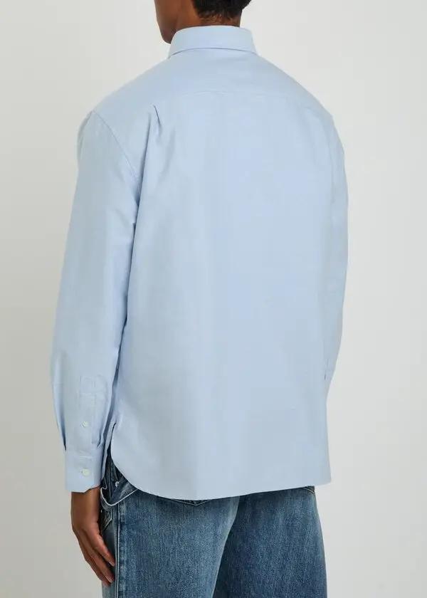 JW Anderson Logo-embroidered Cotton Shirt