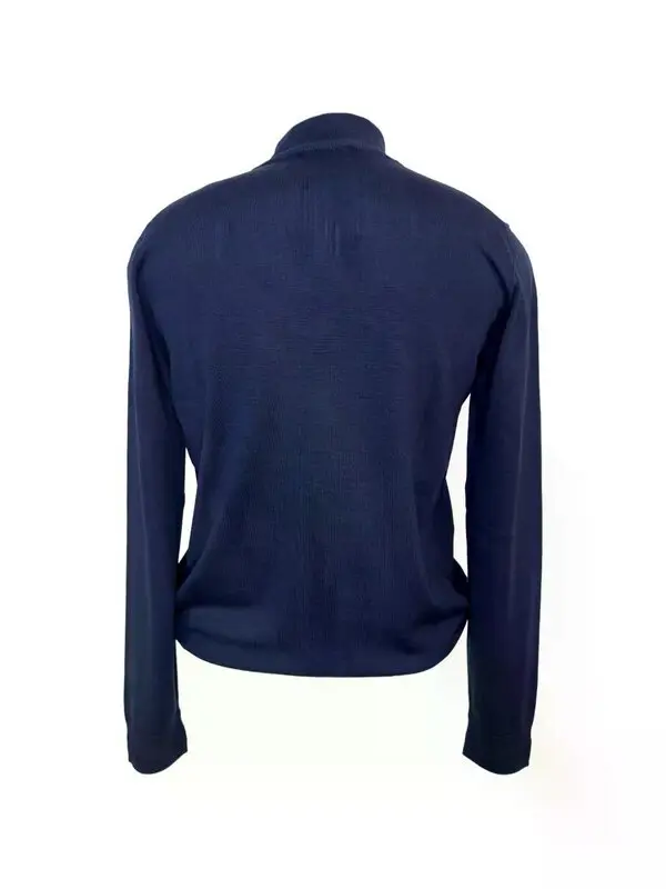 Luciano Barbera Quarter-zip Wool Sweater