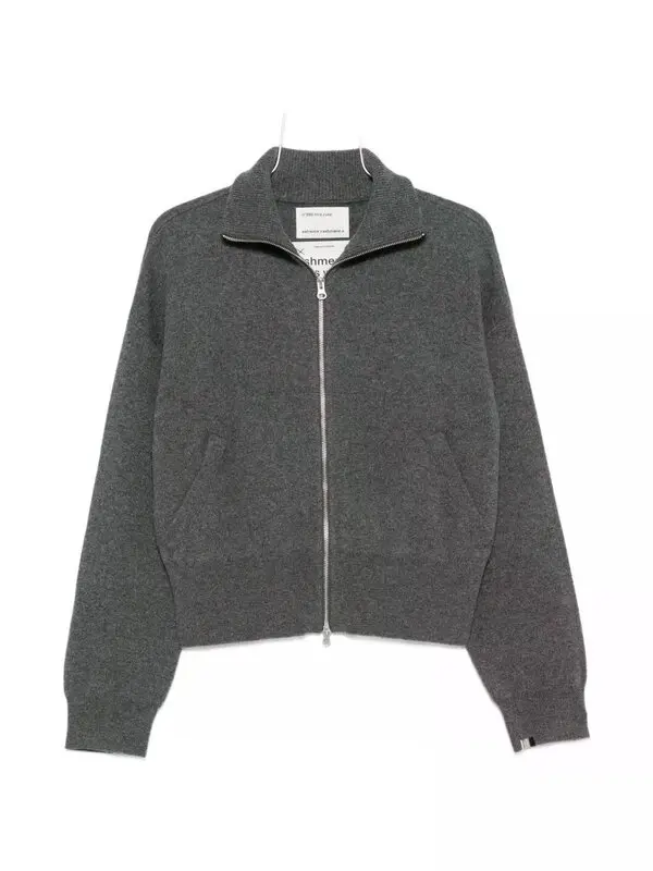 Extreme Cashmere Zip-up Knitted Sweater