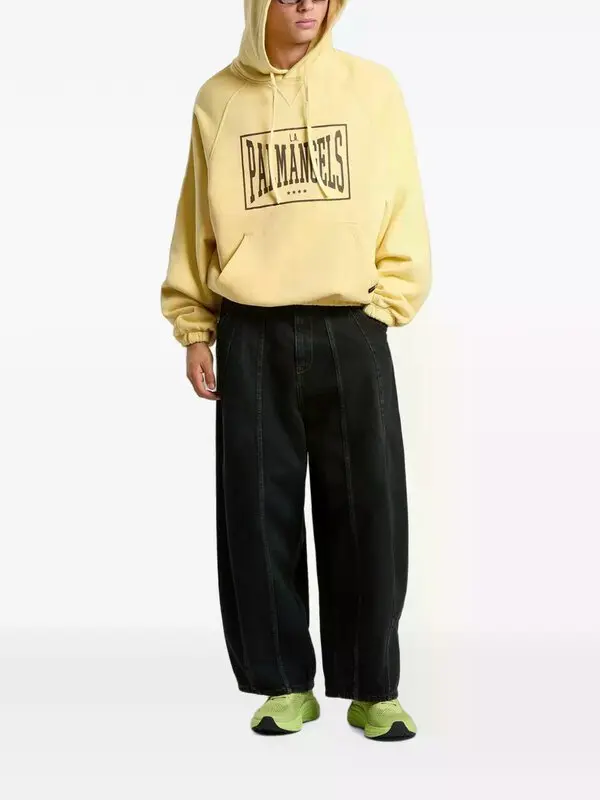 Palm Angels Oversized Box Logo Hoodie
