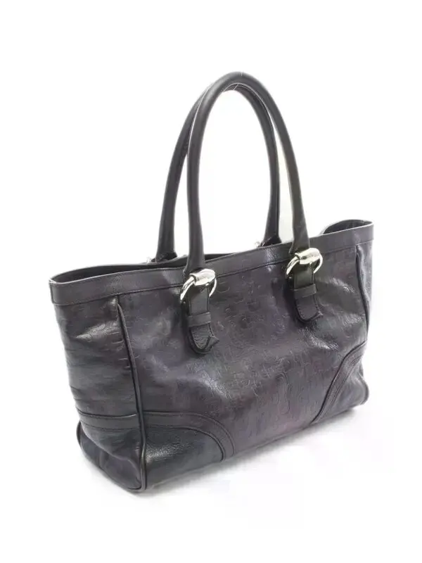 Gucci 2000s Horsebit Calf Leather Tote Bag