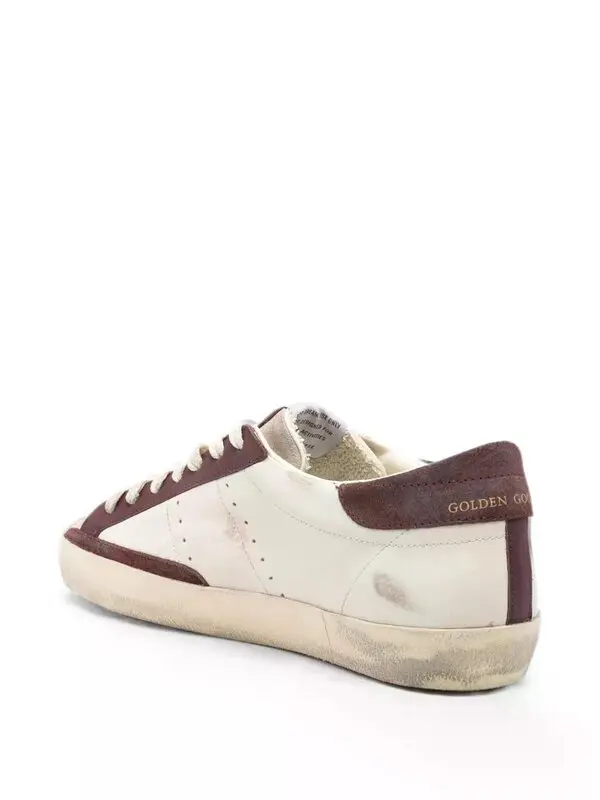 GOLDEN GOOSE Super-star Distressed Sneakers
