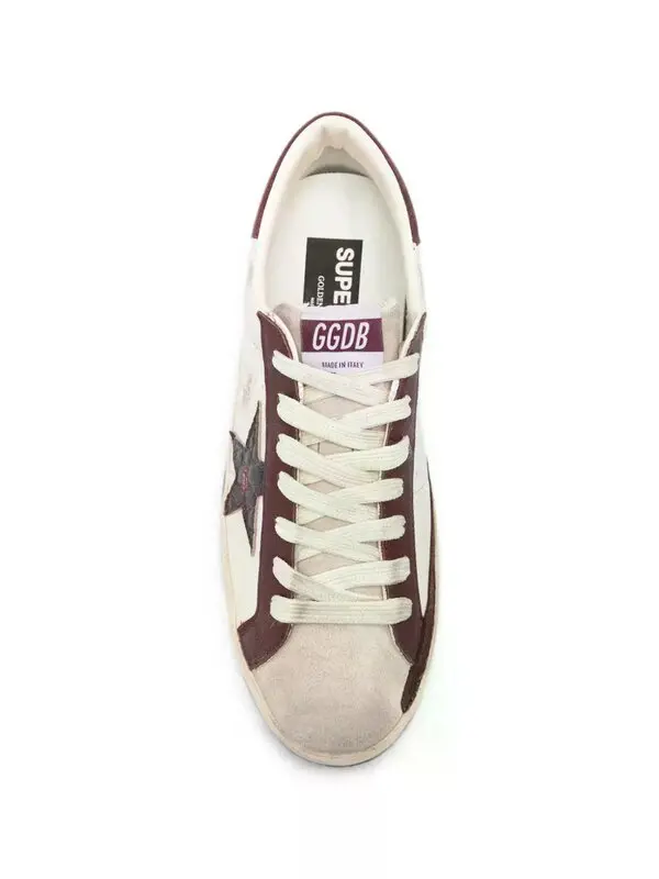 GOLDEN GOOSE Super-star Distressed Sneakers