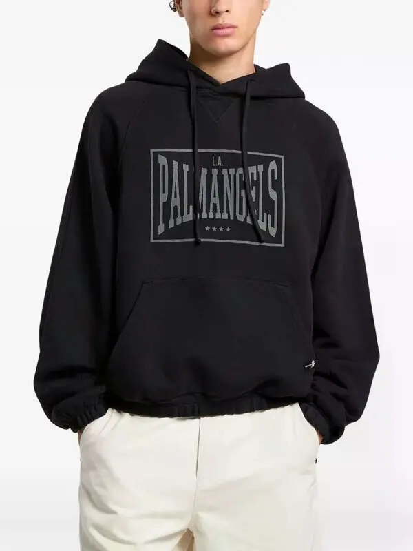 Palm Angels Box Logo Loose Hoodie