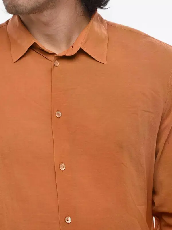 Off-White Embroidered Logo-patch Shirt