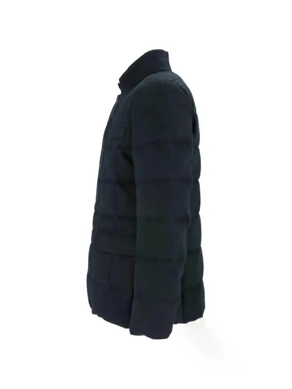 FAY Quilted High-neck Jacket