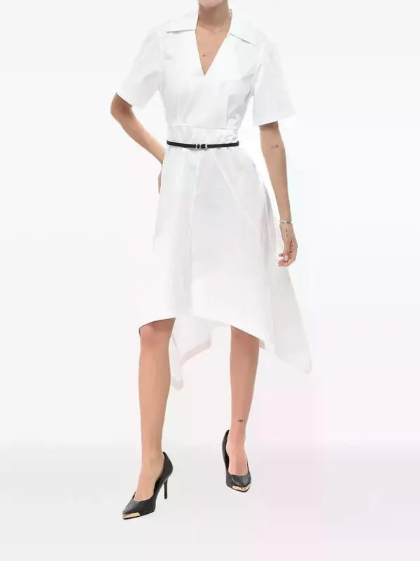 Givenchy Belted Shirt Midi Dress