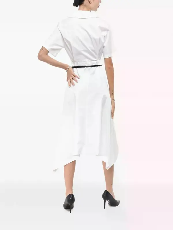Givenchy Belted Shirt Midi Dress