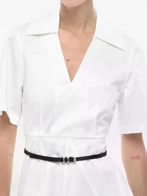 Givenchy Belted Shirt Midi Dress