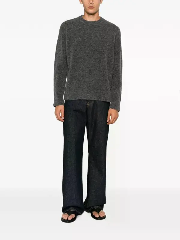 ATOMO FACTORY Crew Neck Knitted Sweater