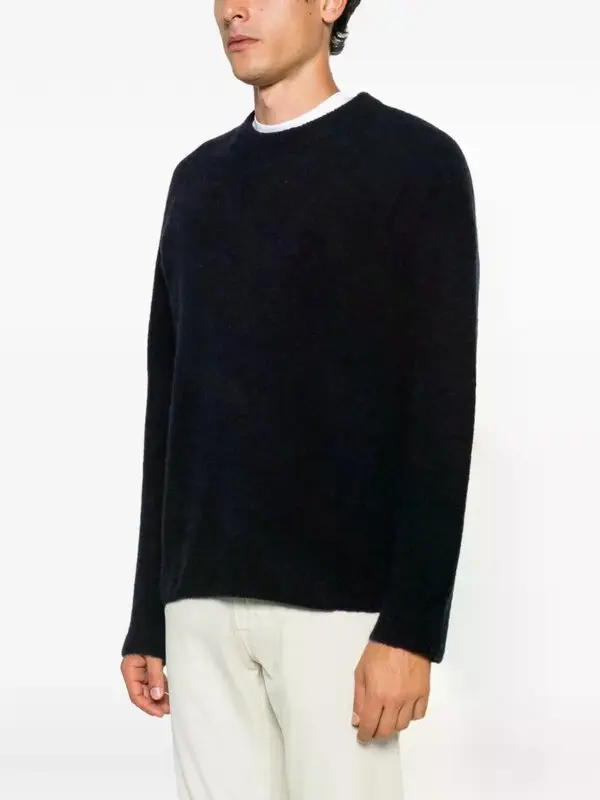 ATOMO FACTORY Crew Neck Long Sleeve Sweater