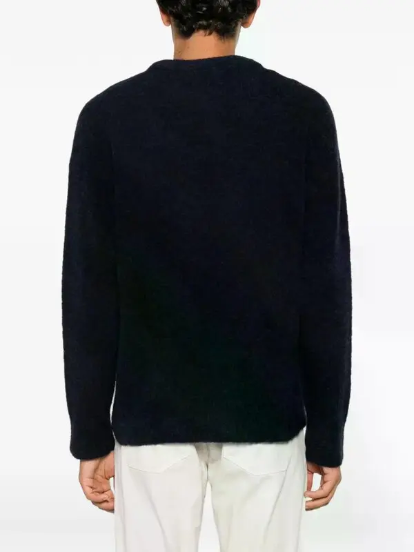 ATOMO FACTORY Crew Neck Long Sleeve Sweater