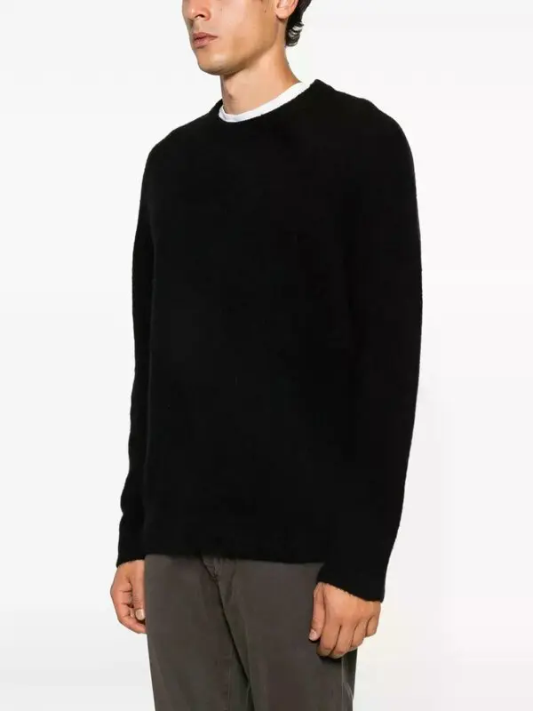 ATOMO FACTORY Crew Neck Long Sleeve Sweater