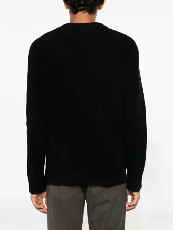 ATOMO FACTORY Crew Neck Long Sleeve Sweater