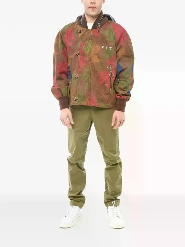 Off-White Printed Camouflage Jacket