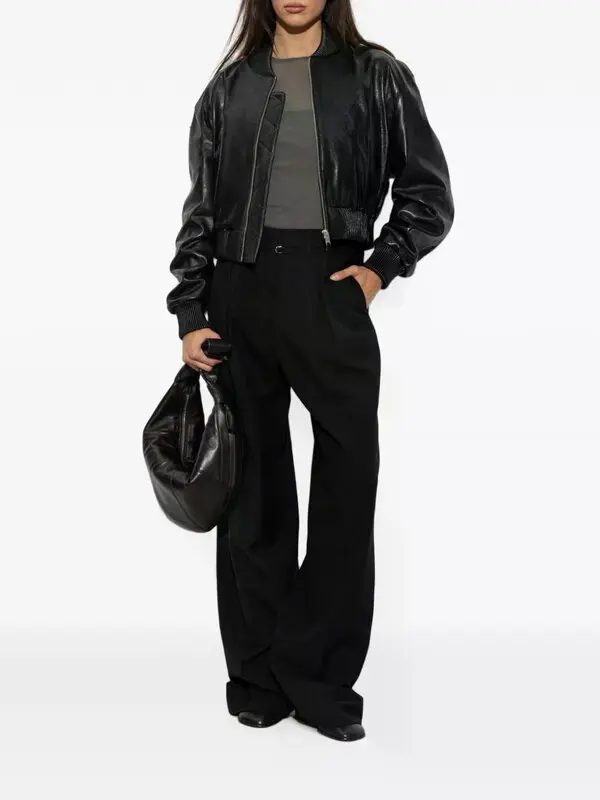 ARMA Hannan Leather Bomber Jacket
