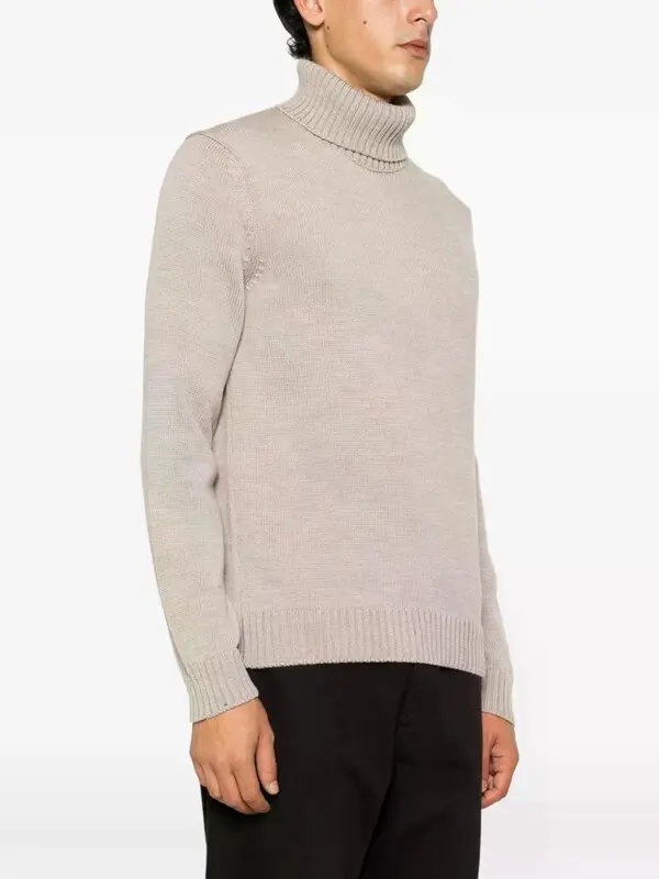 ZANONE Ribbed-knit Roll-neck Sweater