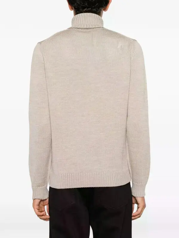 ZANONE Ribbed-knit Roll-neck Sweater
