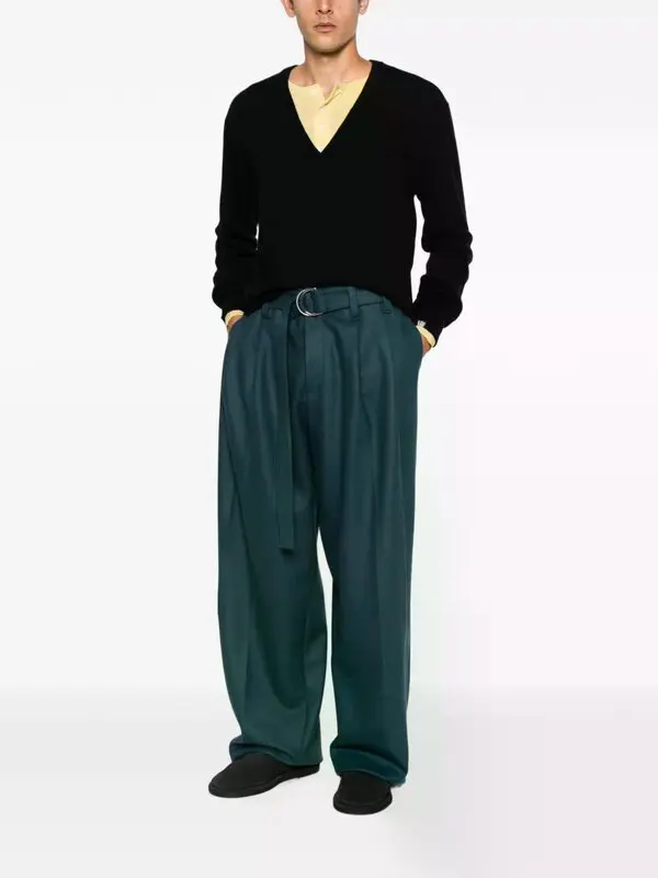 Extreme Cashmere Ben V-neck Long-sleeve Sweater
