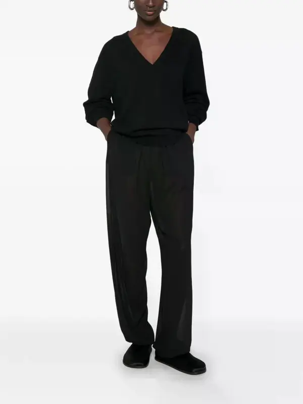 Extreme Cashmere Ben V-neck Long-sleeve Sweater