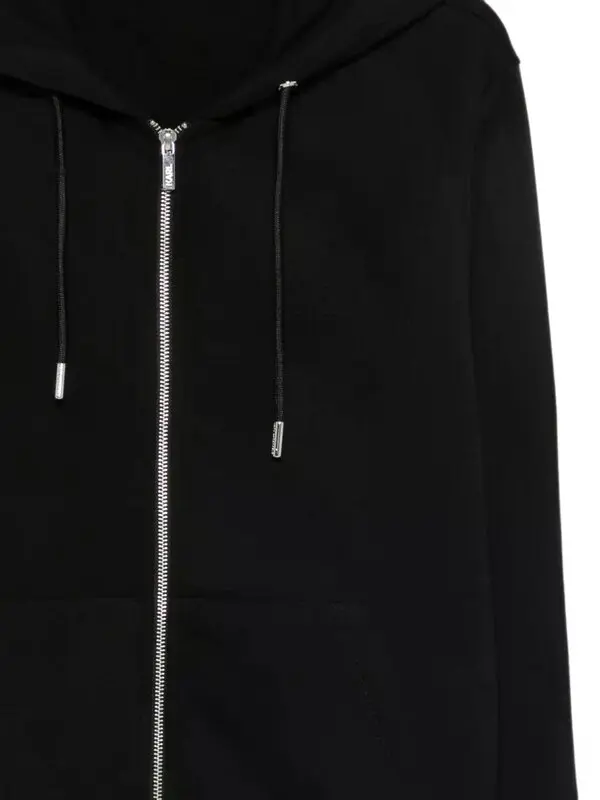 Karl Lagerfeld Zip-up Drawstring Hoodie