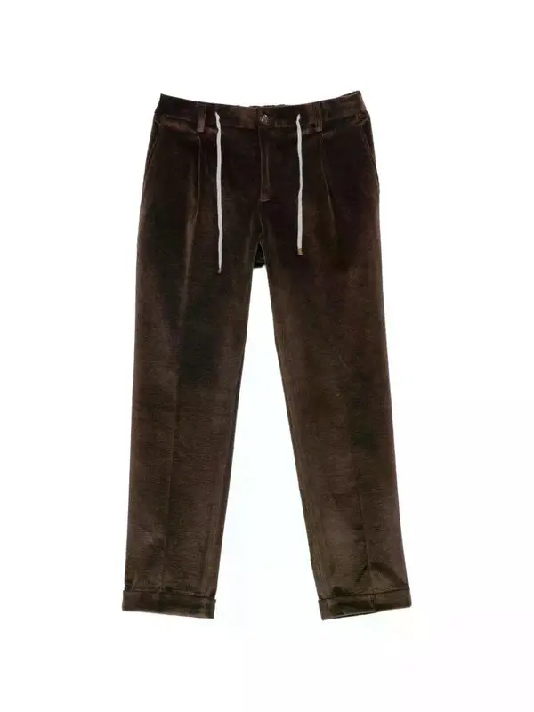 ARTE ANTWERP Corduroy Drawstring Waist Trousers