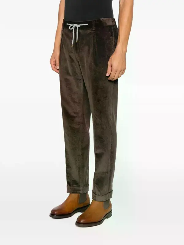 ARTE ANTWERP Corduroy Drawstring Waist Trousers
