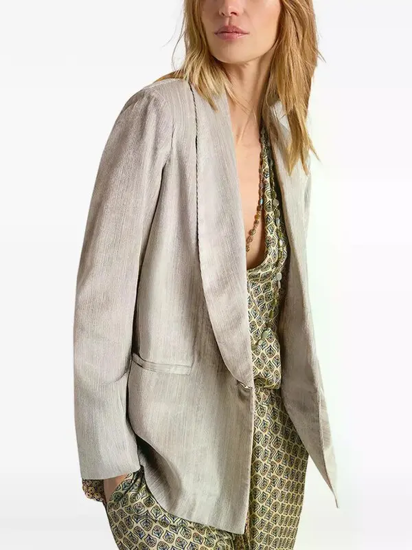 Momoni Shawl-collar Corduroy Blazer