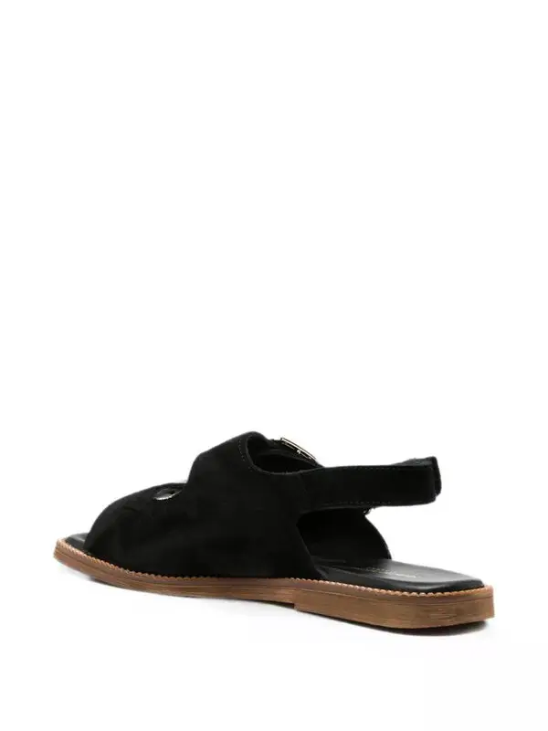 SERGIO MORETTI FIRENZE Buckle-fastening Slingback Sandals