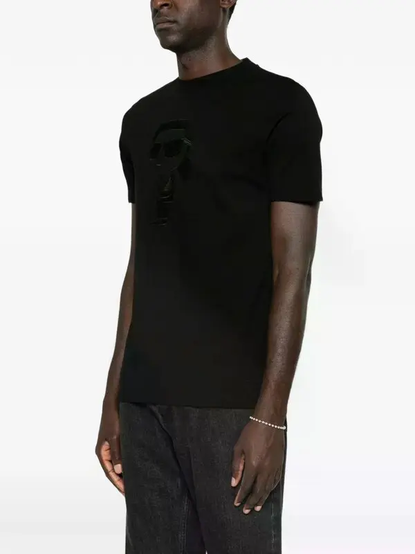 Karl Lagerfeld Ikonik-patch Cotton T-shirt
