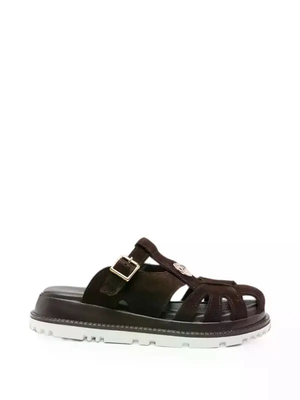 SERGIO MORETTI FIRENZE Buckle-fastening Cut-out Sandals