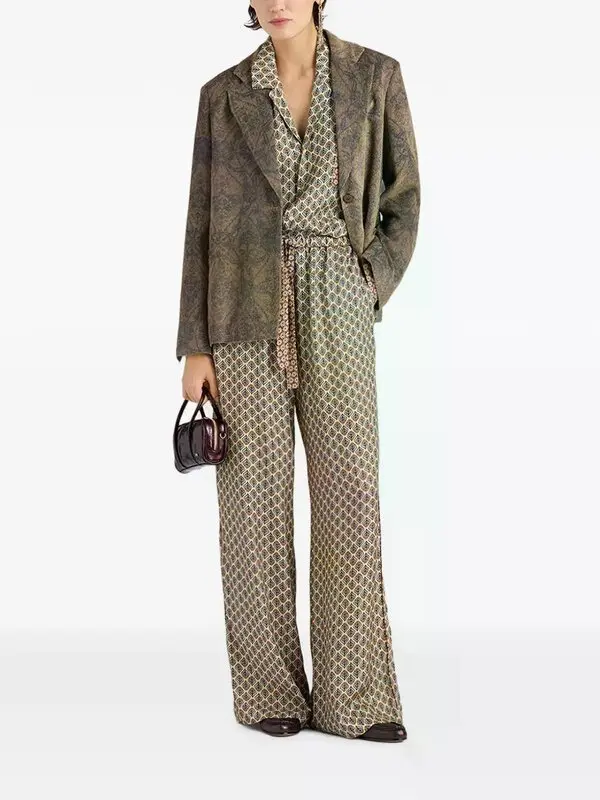 Momoni Lilja Printed Corduroy Jacket
