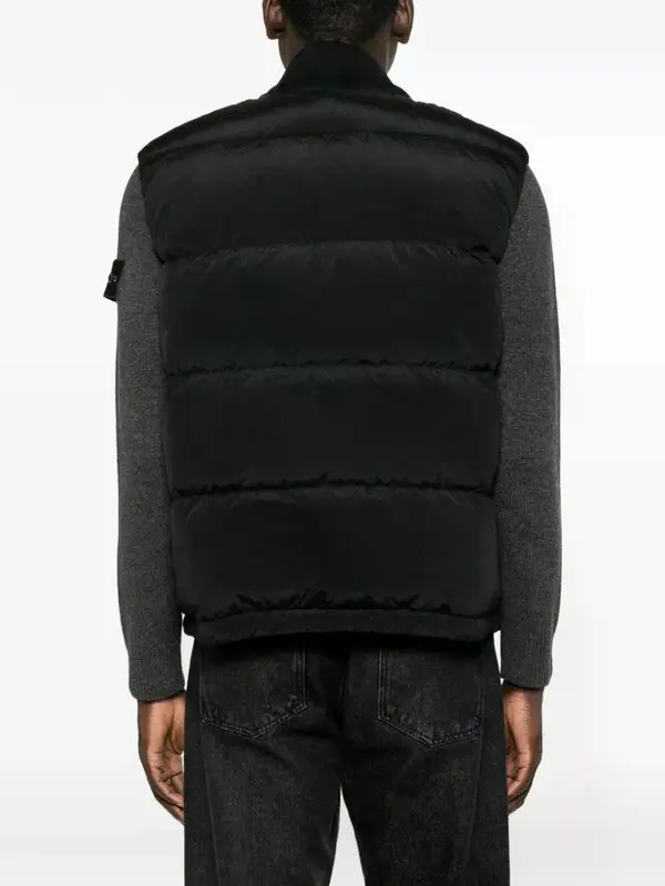 Stone Island Logo Patch Padded Gilet