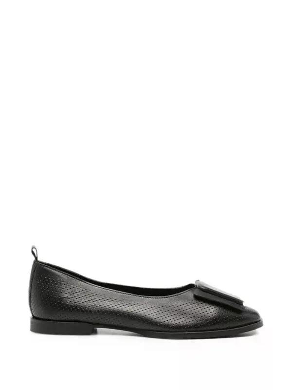 SERGIO MORETTI FIRENZE Perforated Ballet Flats
