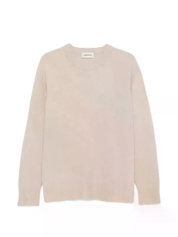 ATOMO FACTORY Crew Neck Long Sleeve Sweater