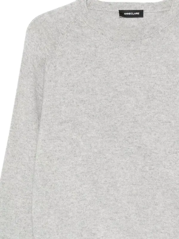ANNE CLAIRE Long-sleeve Crew Neck Sweater