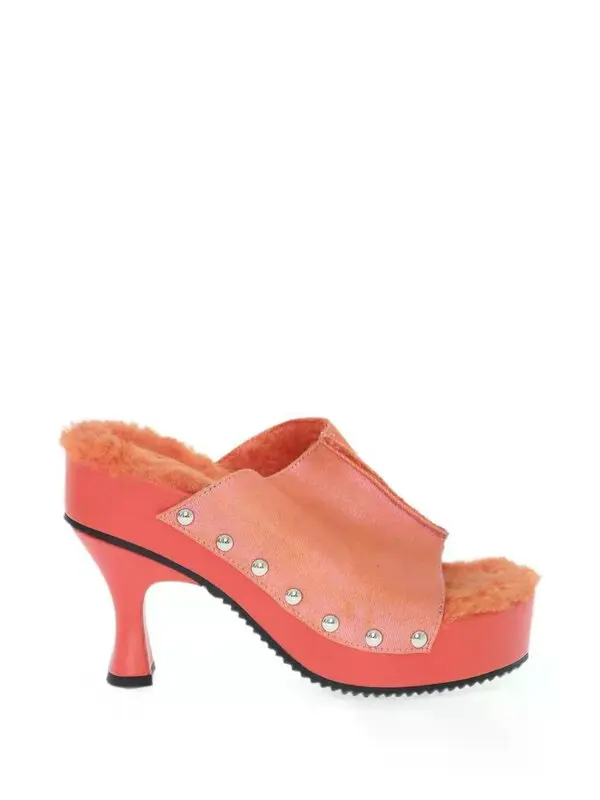 DIESEL® D-woodstock Stud-embellished Sandals