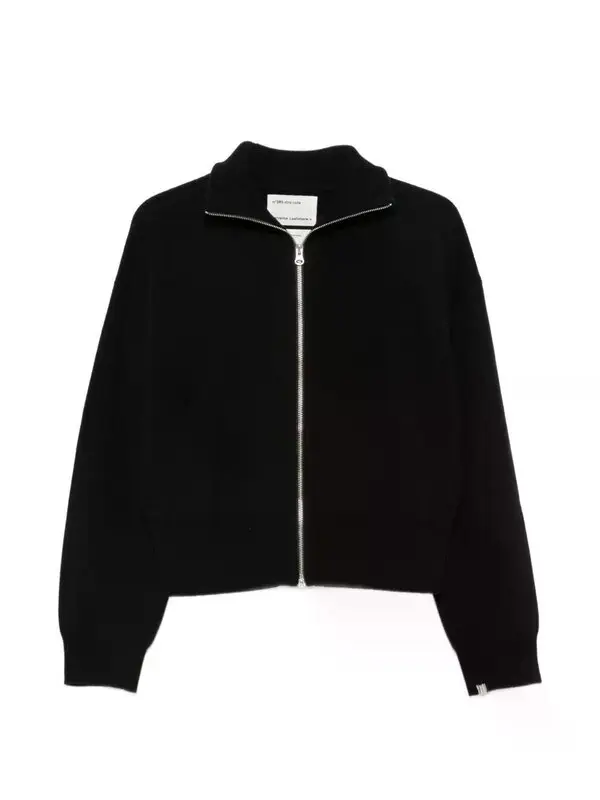 Extreme Cashmere Zip-up Knitted Cardigan