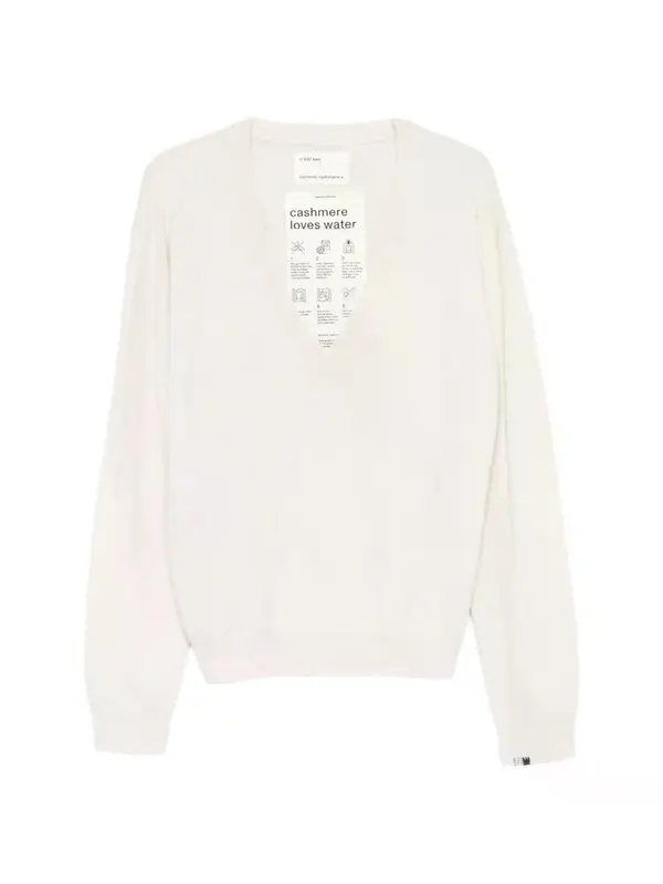 Extreme Cashmere Nº 492 Ben V-neck Sweater - Neutrals