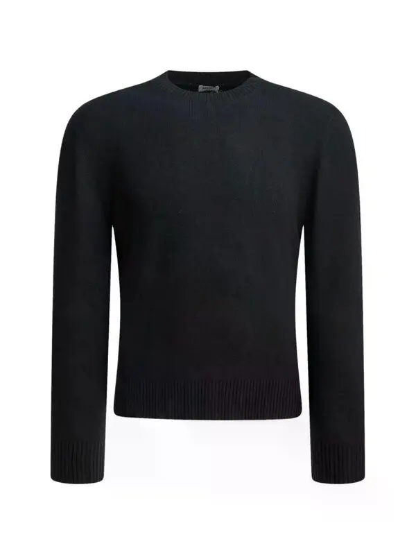 ALTUM Navy Blue Cashmere Crew Neck Sweater
